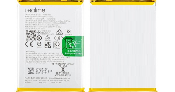 Realme 10T Battery | BLP877 | ORIGINAL | Cellspare
