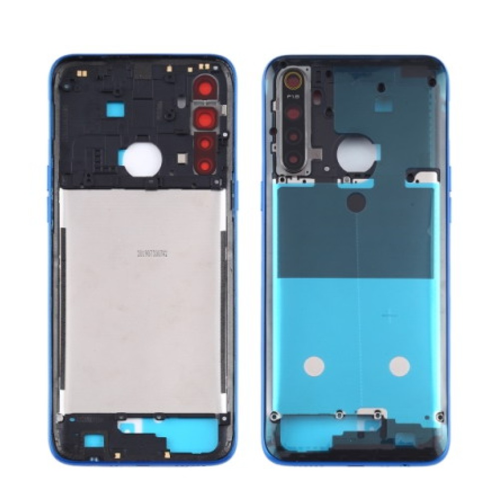 Realme 5 Middle Frame Housing Replacement Blue - Cellspare