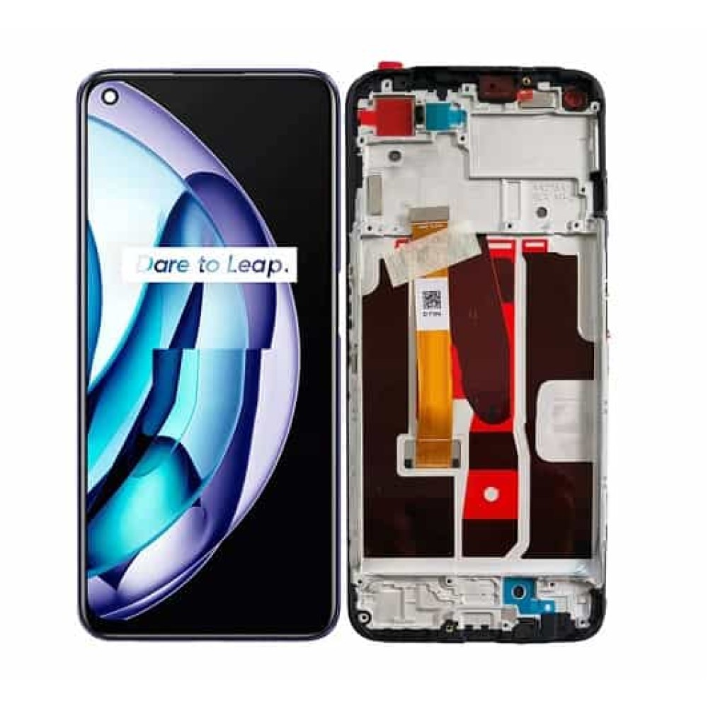 Realme 9 5G Speed LCD Screen With Frame Module Black - Cellspare