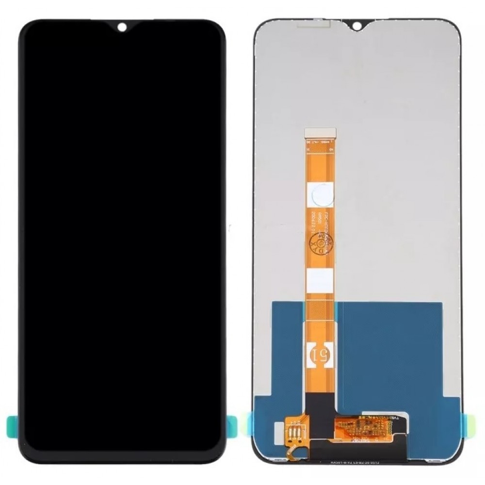 Realme C12 LCD Screen Display Replacement Black - Cellspare
