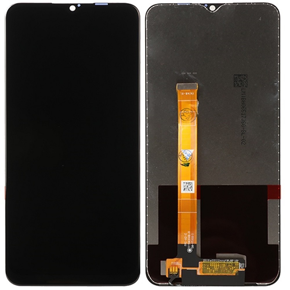 Realme C30 LCD Screen Display Replacement Black - Cellspare