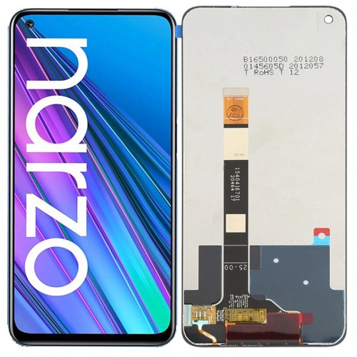 Realme Narzo 30 5G LCD Screen Display Black - High Quality