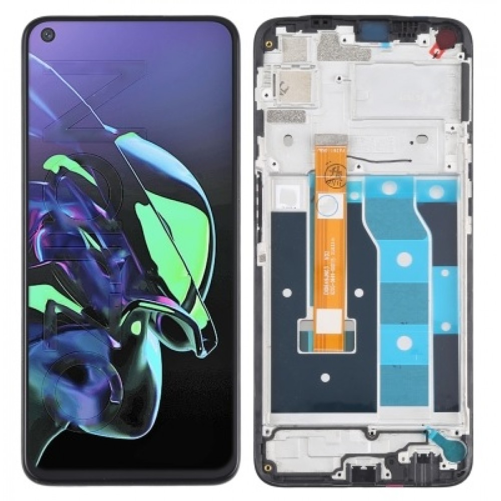 Realme Narzo 30 LCD Screen With Frame Replacement - Cellspare