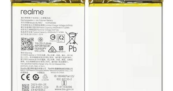 Realme P3 5G Battery - ORIGINAL