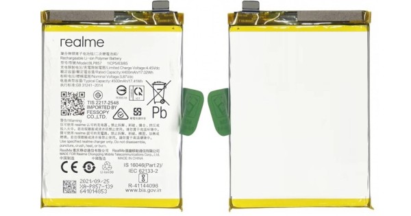 Realme Q3 Pro Carnival Battery | BLP857 | ORIGINAL | Cellspare