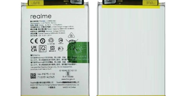 Realme V23 Battery | BLP875 | ORIGINAL | Cellspare