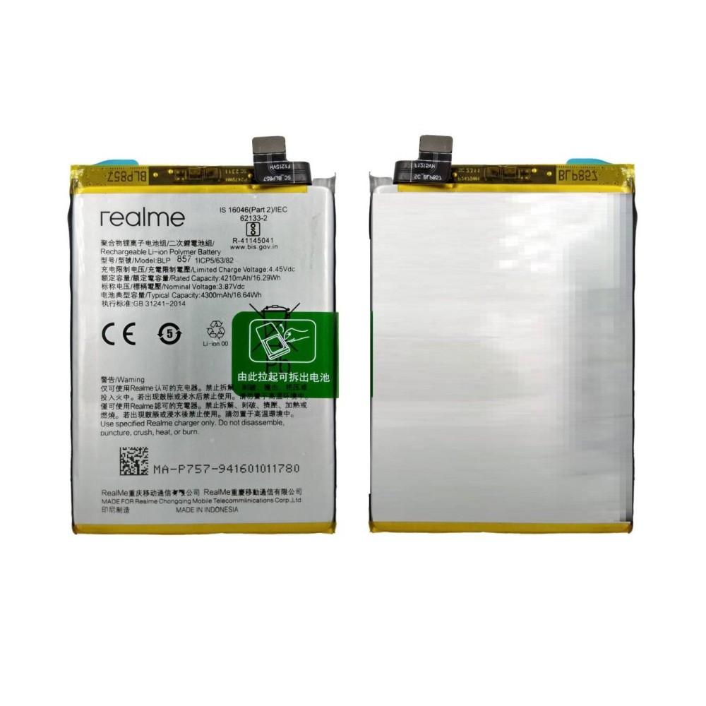 Realme X7 Max 5G Battery | BLP857 | ORIGINAL | Cellspare