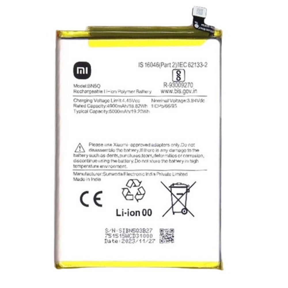 Xiaomi Redmi 13C 5G Original Battery Module - Cellspare
