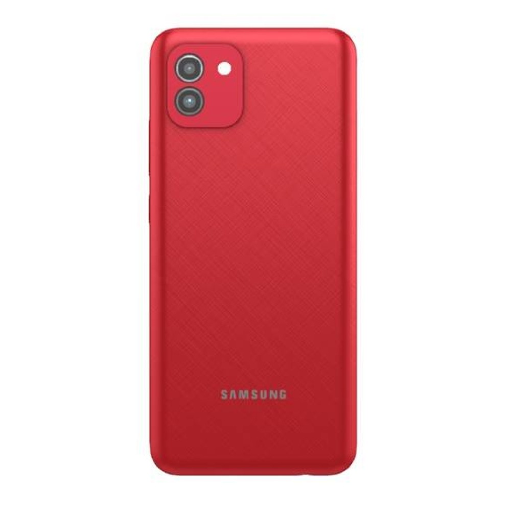 Rear Housing Body Back Cover For Samsung Galaxy A03 Red | High Quality
