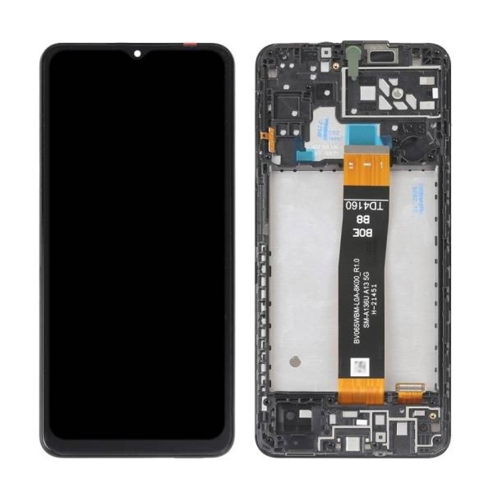 Samsung Galaxy A04s LCD Screen With Frame Black - Cellspare