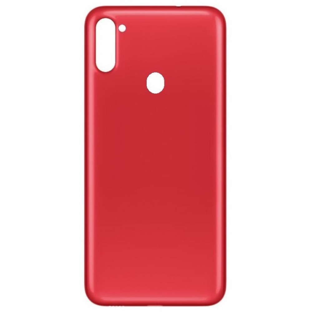 Rear Housing Back Cover For Samsung Galaxy A11 Red | High Quality