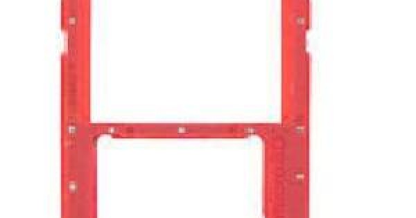 Samsung Galaxy A11 Sim Card Tray - Red