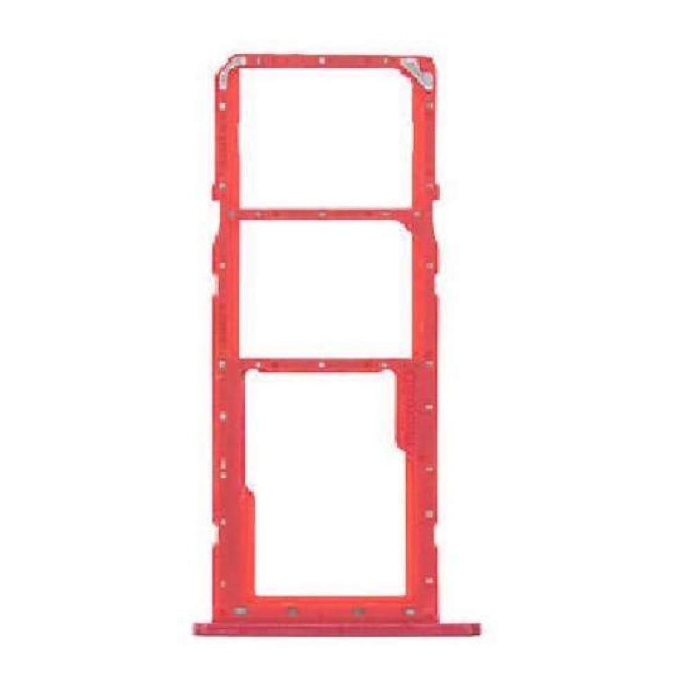 Samsung Galaxy A12 Nacho Sim Card Tray - Red