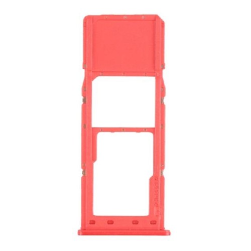 Samsung Galaxy A12 Sim Card Tray - Red