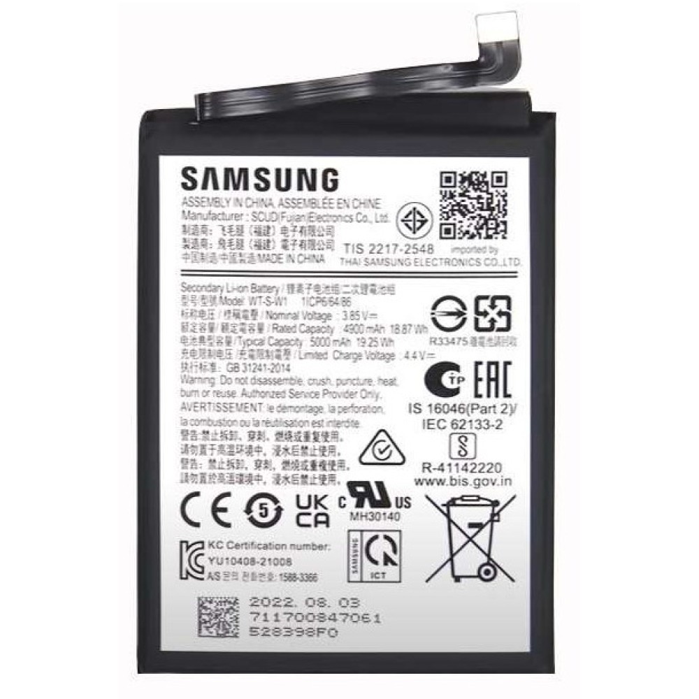 Buy Original Samsung Galaxy A14 5G Battery Online | Cellspare.com