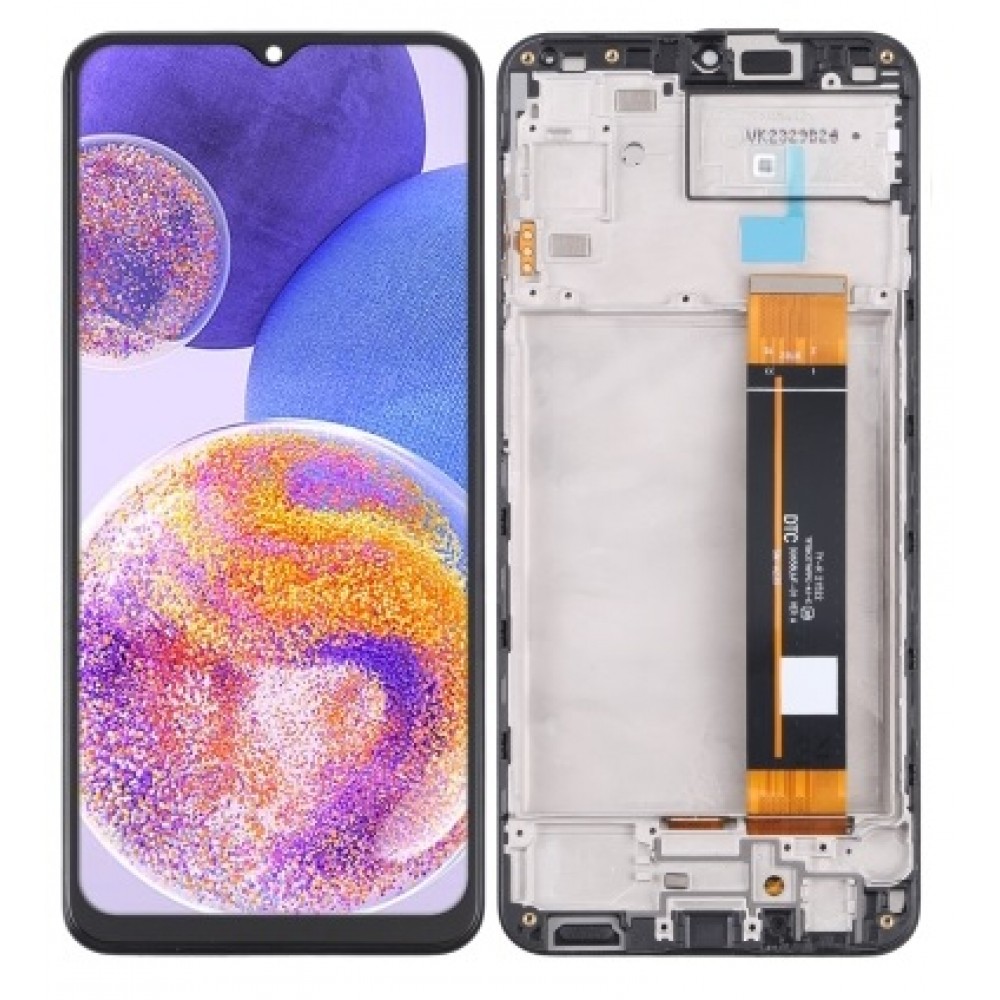 Samsung Galaxy A23 LCD Screen With Frame Black - ORIGINAL
