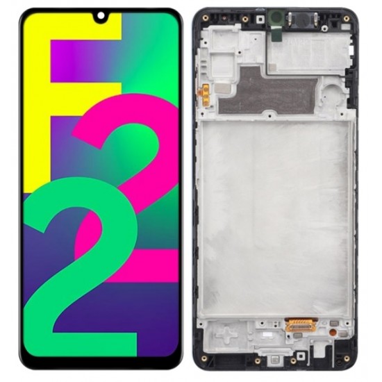 Samsung Galaxy F22 LCD Screen With Frame Replacement - Cellspare