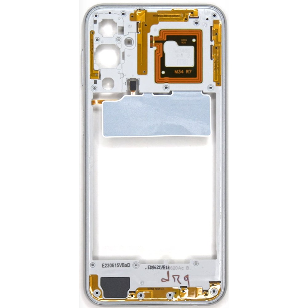 Front Frame Middle Chassis For Samsung Galaxy F34 Black | ORIGINAL