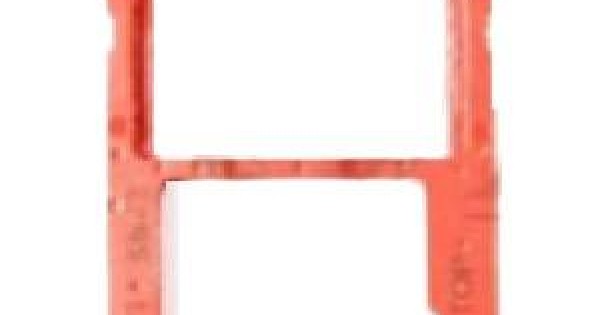 Samsung Galaxy M02 Sim Card Tray - Red