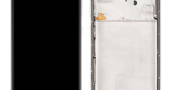 Samsung Galaxy M35 LCD Screen With Frame Gray | Cellspare