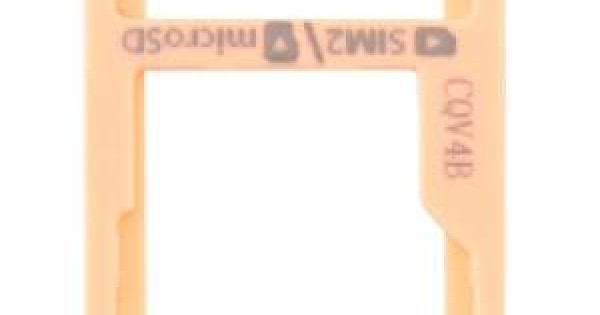 Samsung Galaxy M40 Sim Card Tray - Orange