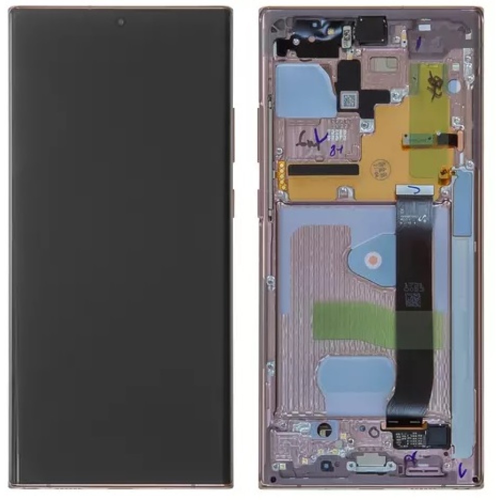 LCD Screen With Frame For Samsung Galaxy Note 20 Ultra Bronze | ORIGINAL