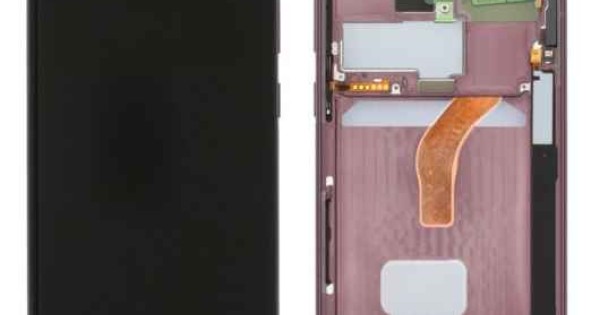 Samsung Galaxy S22 Ultra LCD Screen With Frame Burgundy - Cellspare