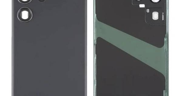 Samsung Galaxy S23 Ultra Rear Housing Battery Door - Phantom Black