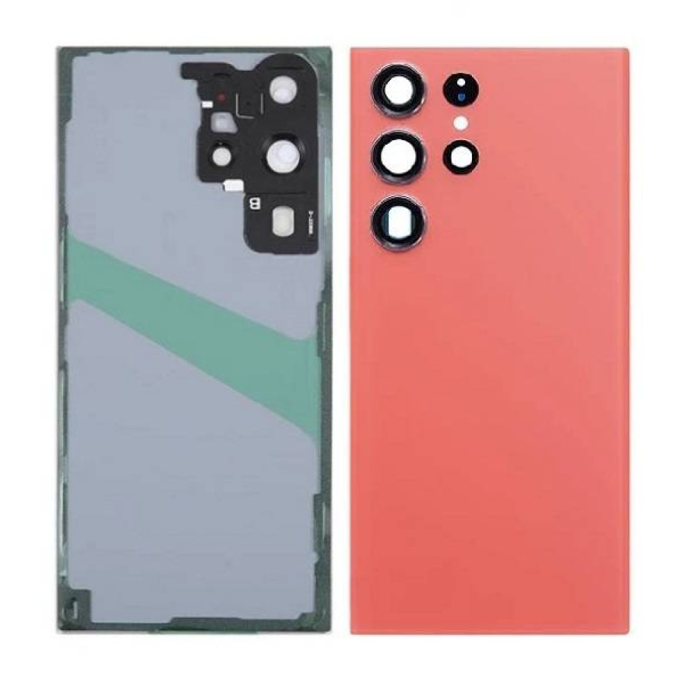Rear Housing Back Panel Cover For Samsung Galaxy S23 Ultra Red | High ...