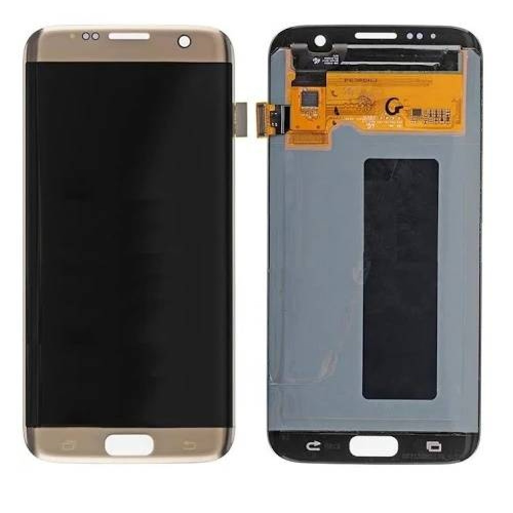 Samsung Galaxy S7 Edge LCD Screen Display Gold | High Quality