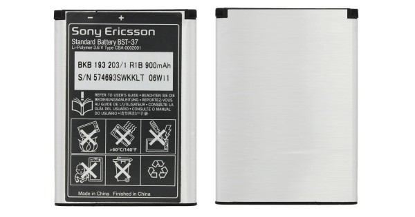 Sony Ericsson W810 Battery | BST-37 | ORIGINAL | Cellspare