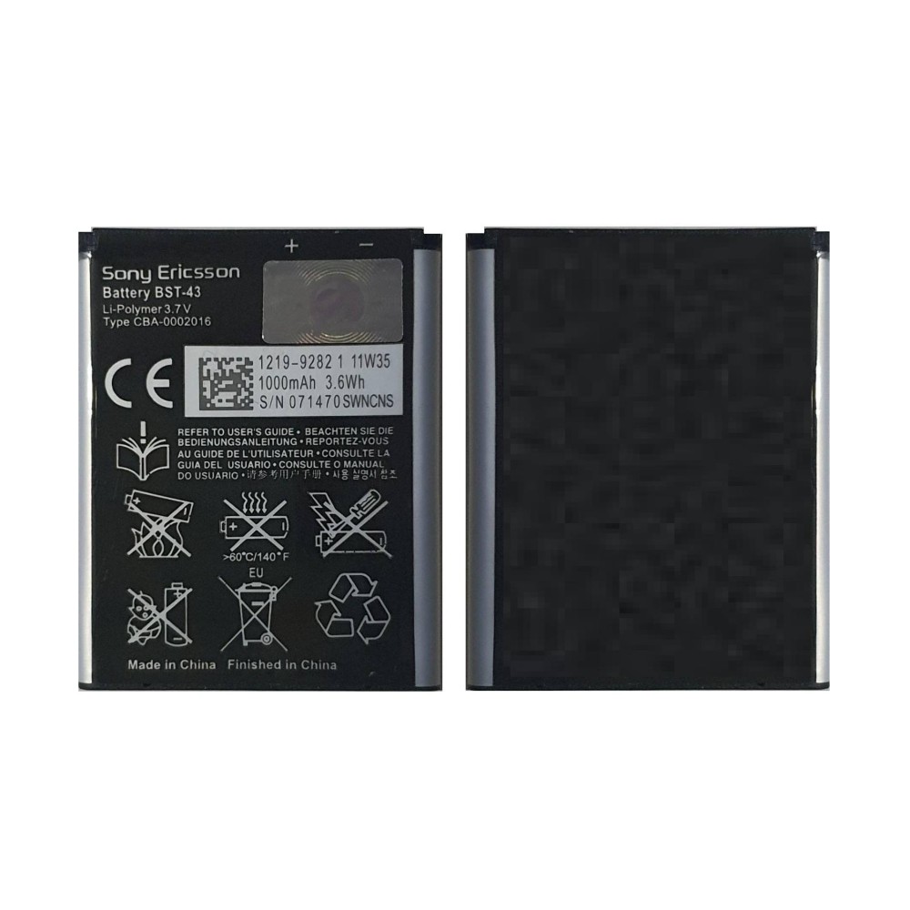 Sony Ericsson J10i Battery | BST-43 | ORIGINAL | Cellspare