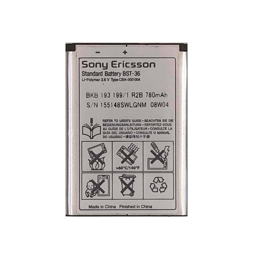 Sony Ericsson K510i Battery | BST-36 | ORIGINAL | Cellspare
