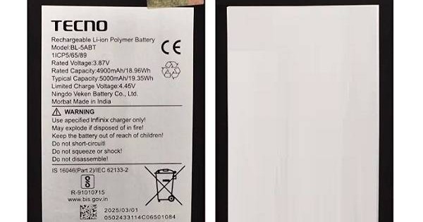 Tecno Spark Go 2 Battery | ORIGINAL | Cellspare