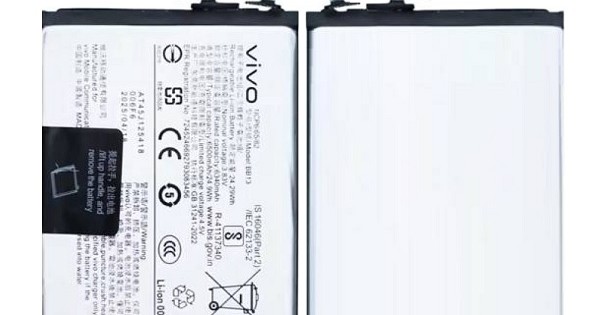 Vivo T4 Pro 5G Battery - ORIGINAL
