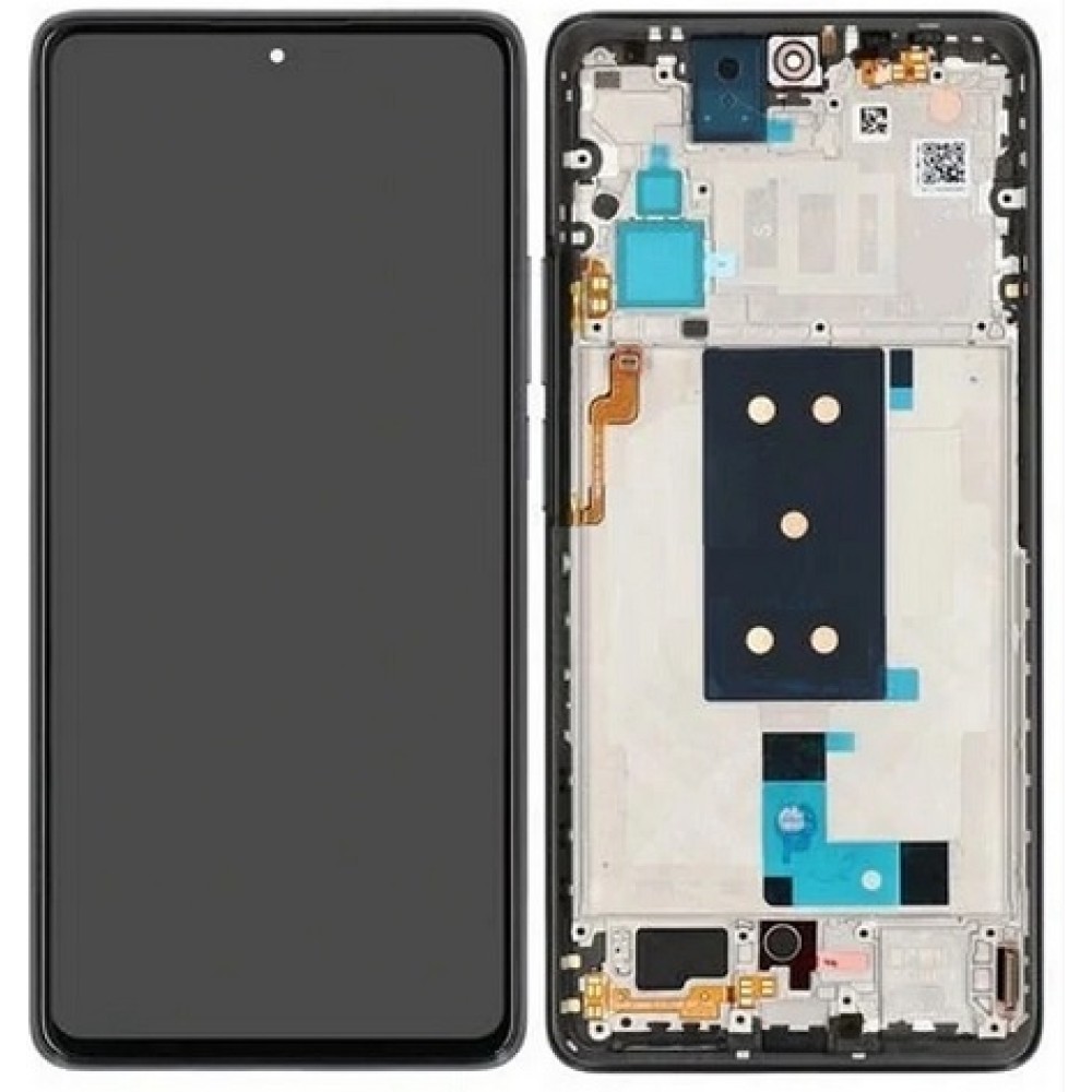 Xiaomi 11T LCD Screen With Frame Module Black - Cellspare