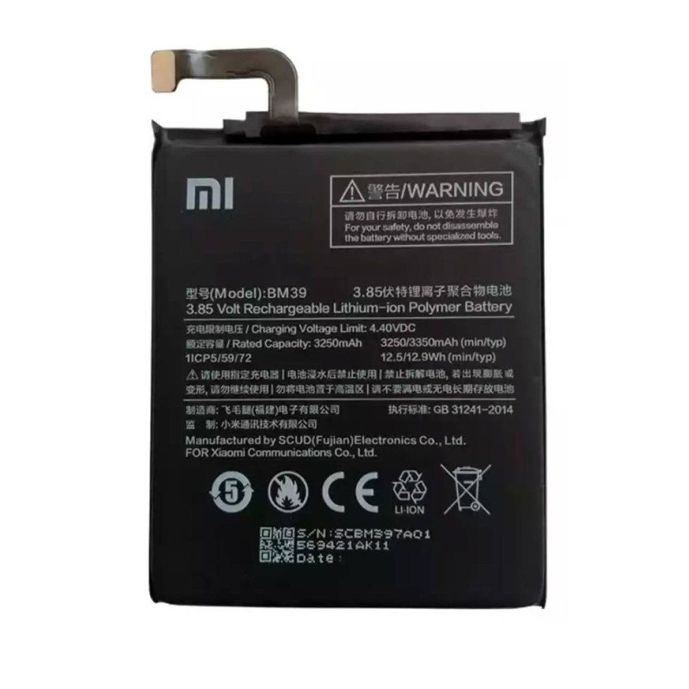 Xiaomi Mi 6 Battery Original Quality At Best Price | Cellspare