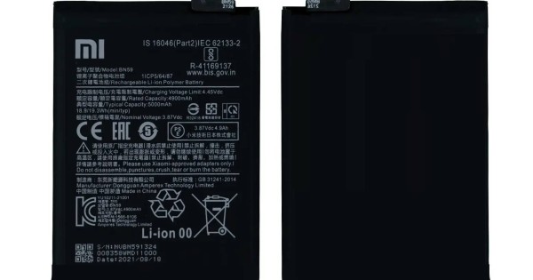 Xiaomi Mi 10i 5G Battery Original Quality At Best Price | Cellspare