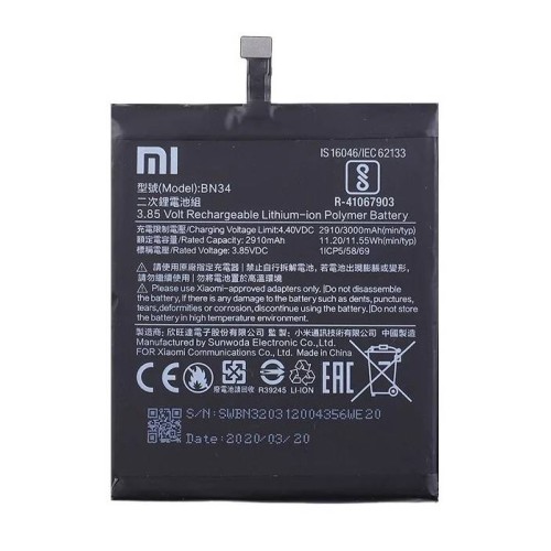 Xiaomi Redmi 5A Battery Original Quality At Best Price | Cellspare