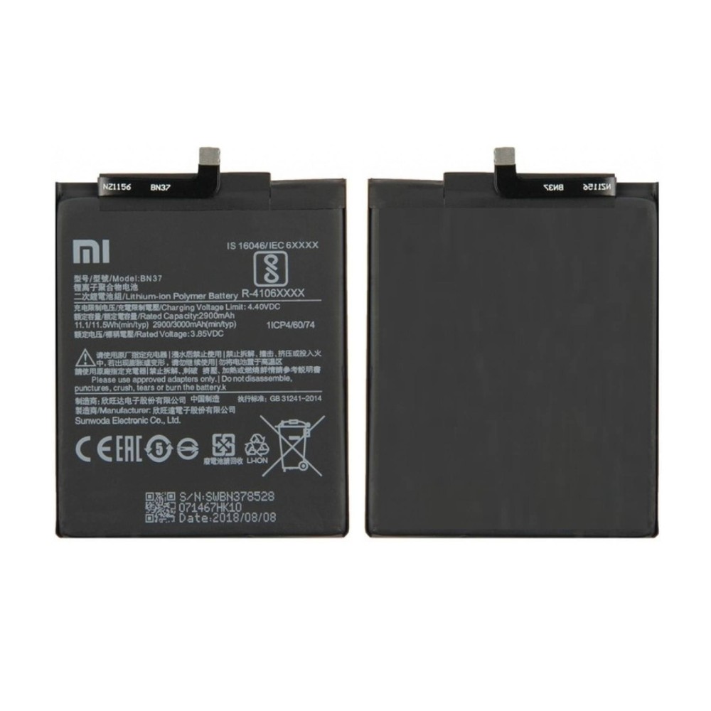 Xiaomi Redmi 6 Battery Original Quality At Best Price | Cellspare