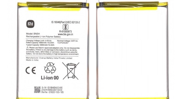 Xiaomi Redmi Note 11E Battery Original Quality At Best Price | Cellspare