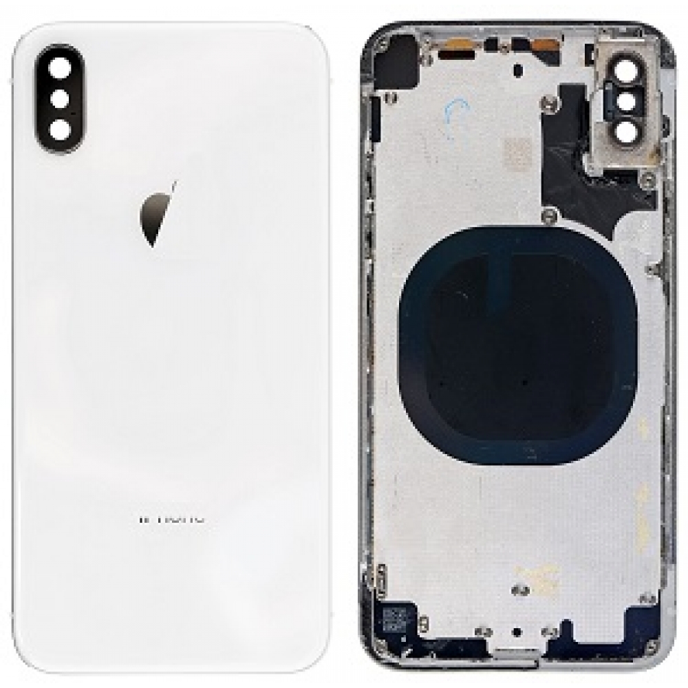 Full Housing Body Panel For Apple iPhone X Silver | ORIGINAL