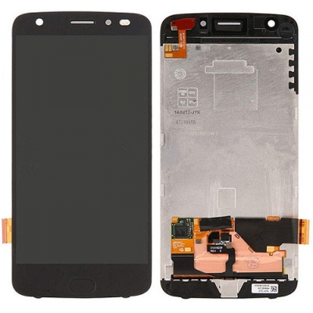 Motorola Moto Z2 Force LCD Screen With Frame Black - Cellspare