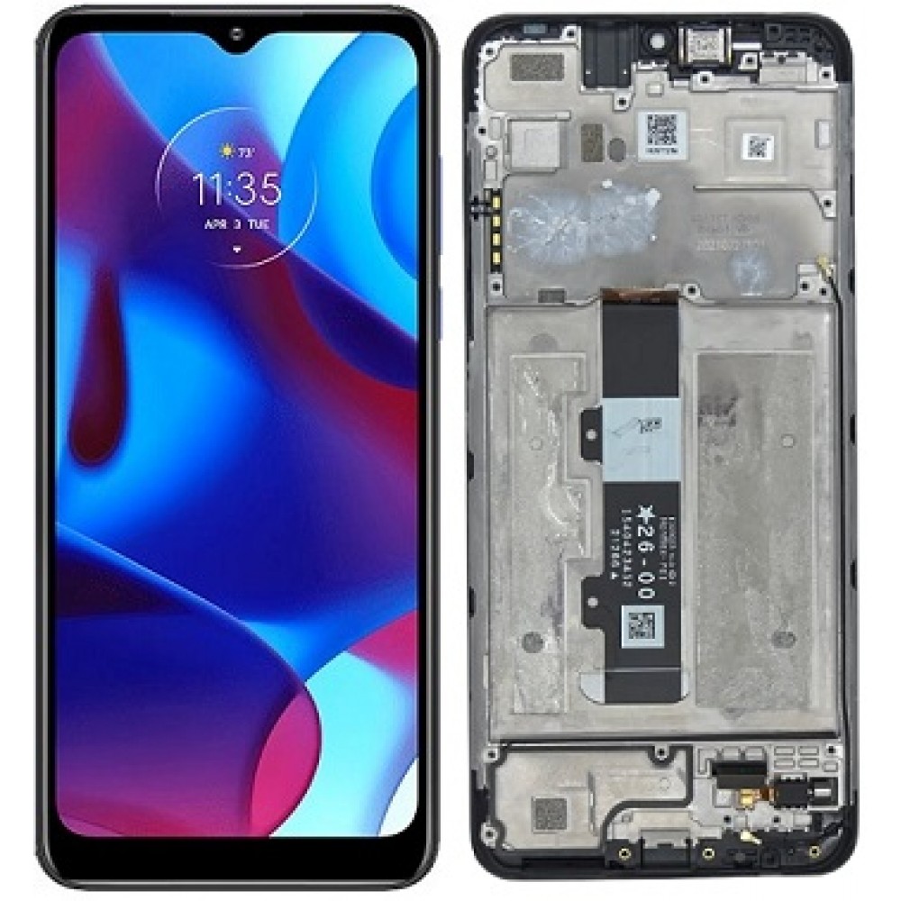 Motorola Moto G Pure LCD Screen With Frame Module - Cellspare