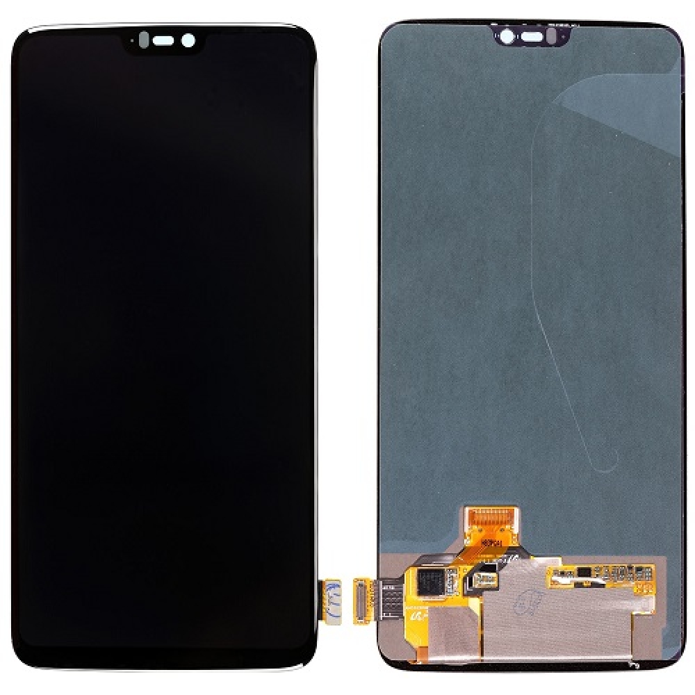 OnePlus 6 LCD Screen Display With Digitizer Touch Module Black - Cellspare