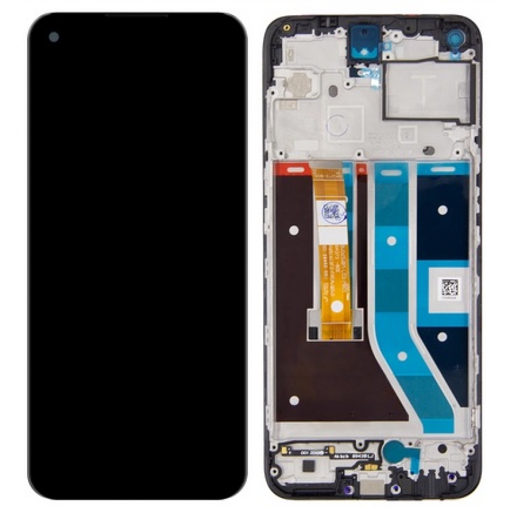 OnePlus Nord N100 LCD Screen With Frame Black - Cellspare