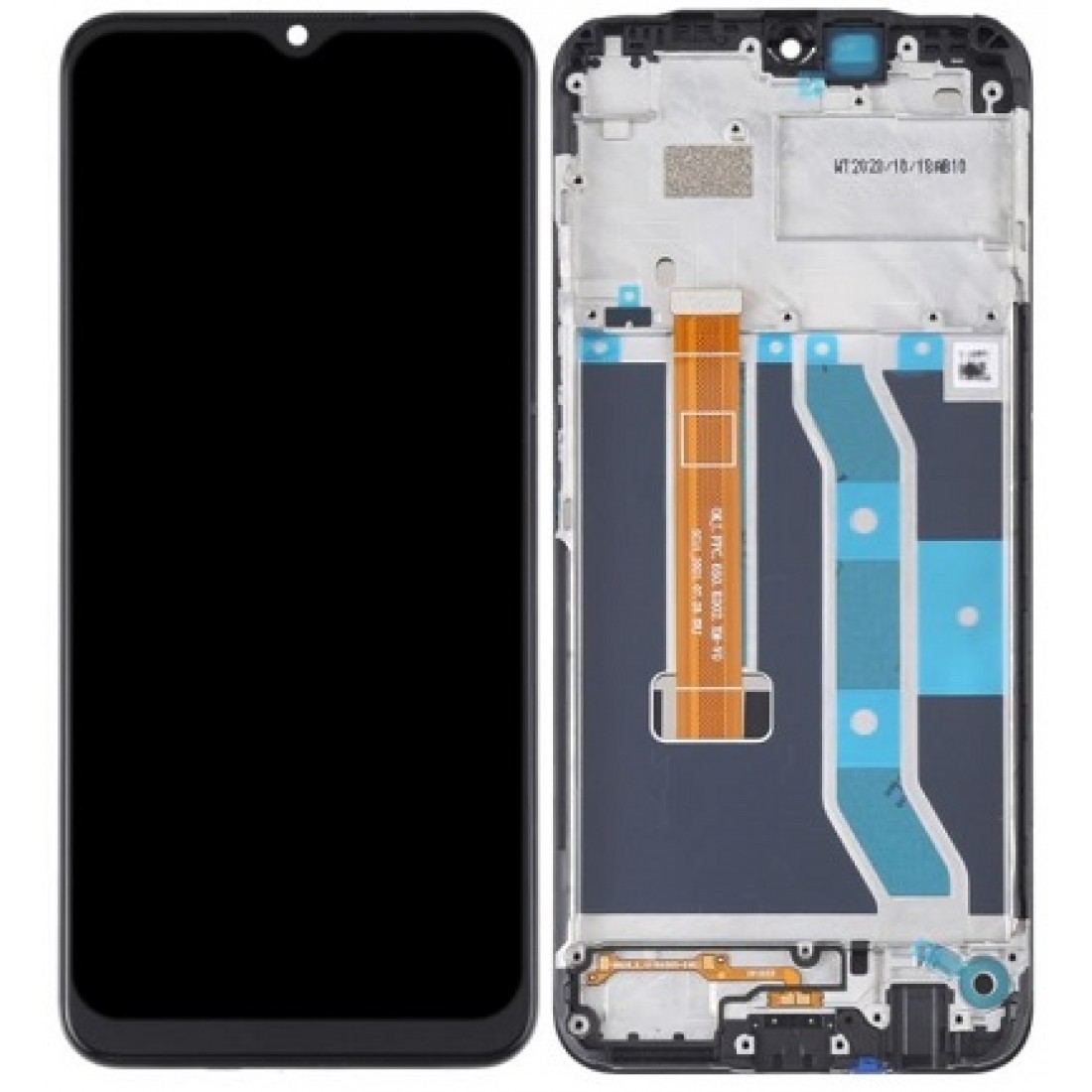 Realme C15 LCD Screen With Frame Module - Cellspare