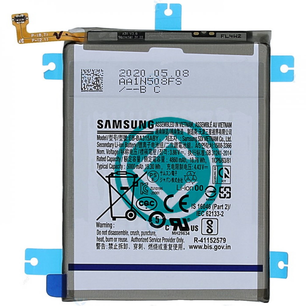 Samsung Galaxy A31 Battery Replacement Module - Cellspare