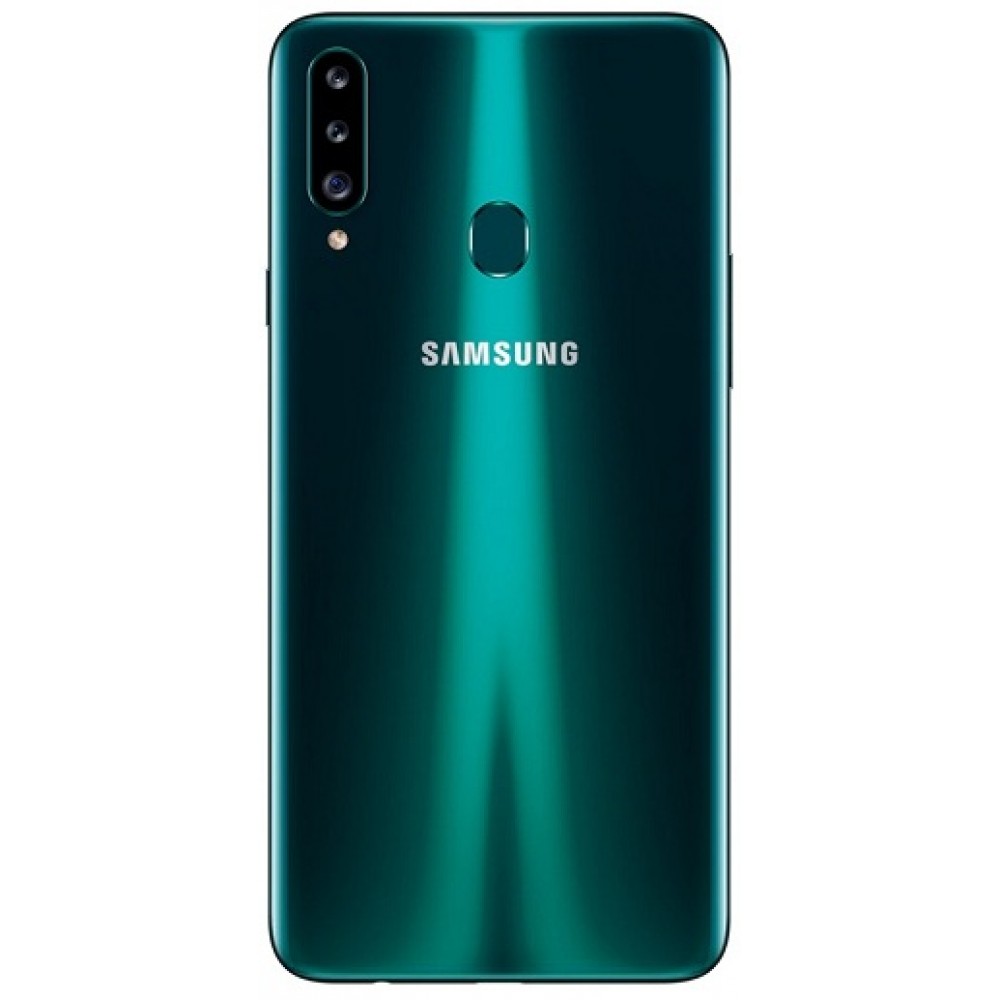 Rear Housing Back Cover For Samsung Galaxy A20s Green | High Quality