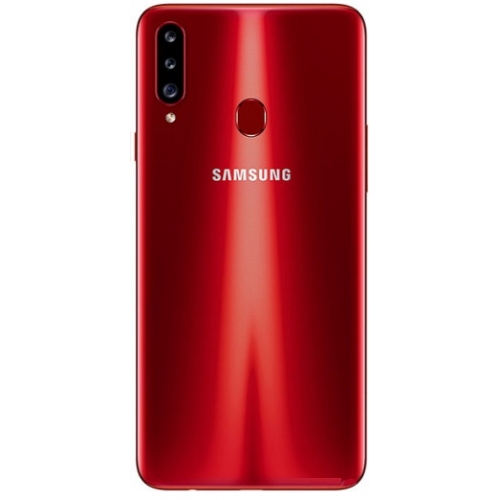 Samsung Galaxy A20s Rear Housing Panel Red - Cellspare